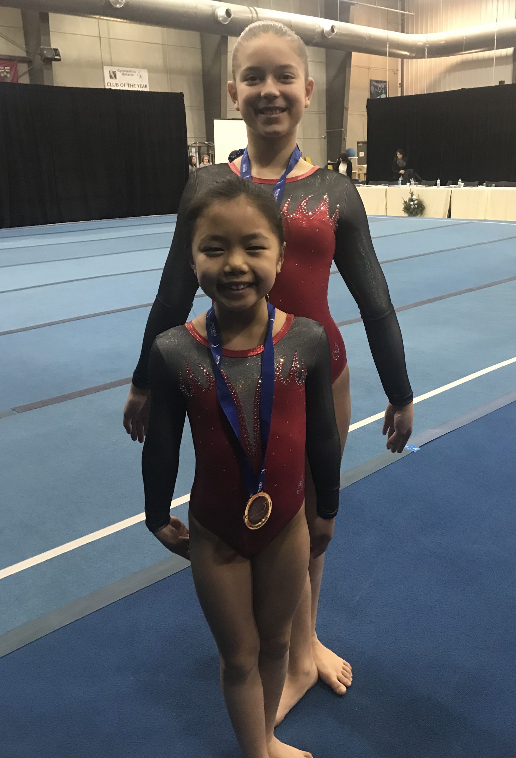 Athletes of the Month: Gabby Nunez and Janine Gong - Oakville Gymnastics