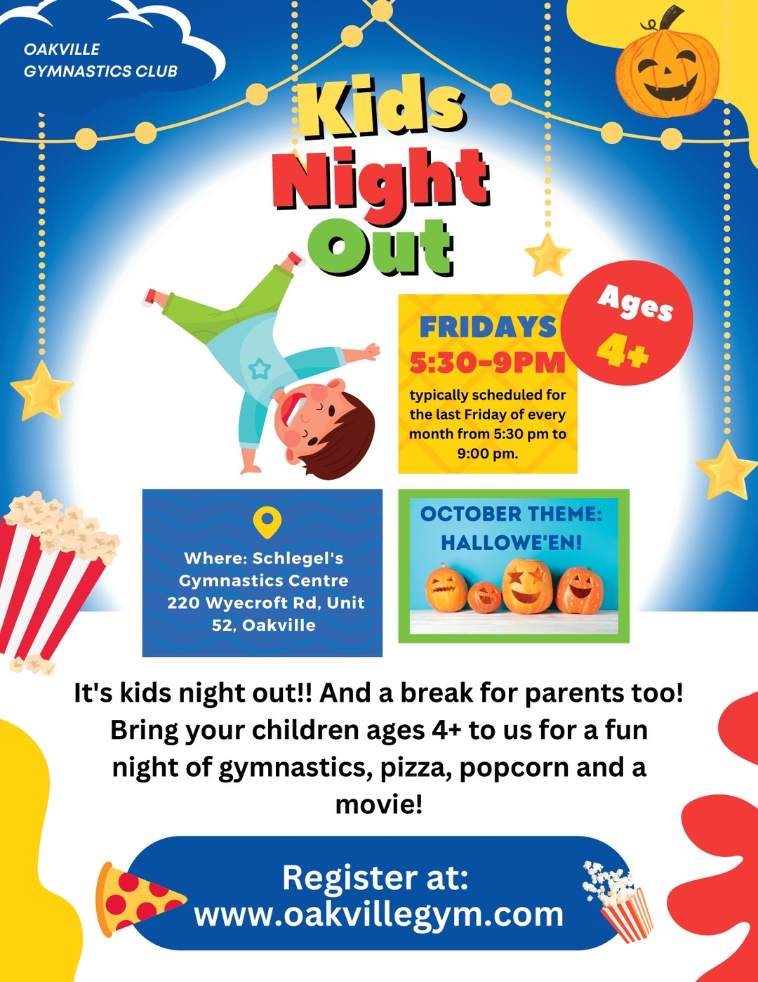 Events - Oakville Gymnastics