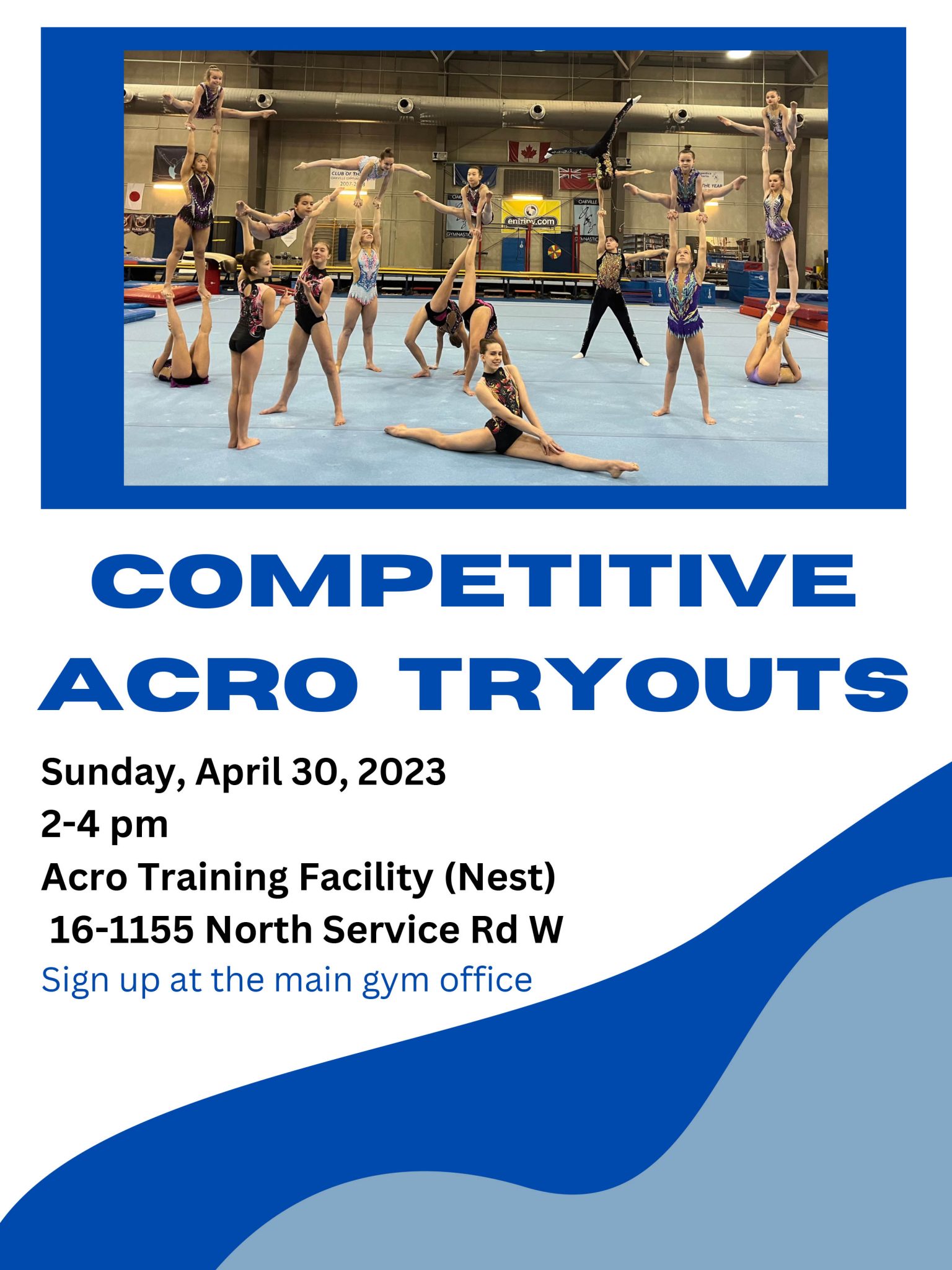 Competitive Acro Tryouts - Oakville Gymnastics