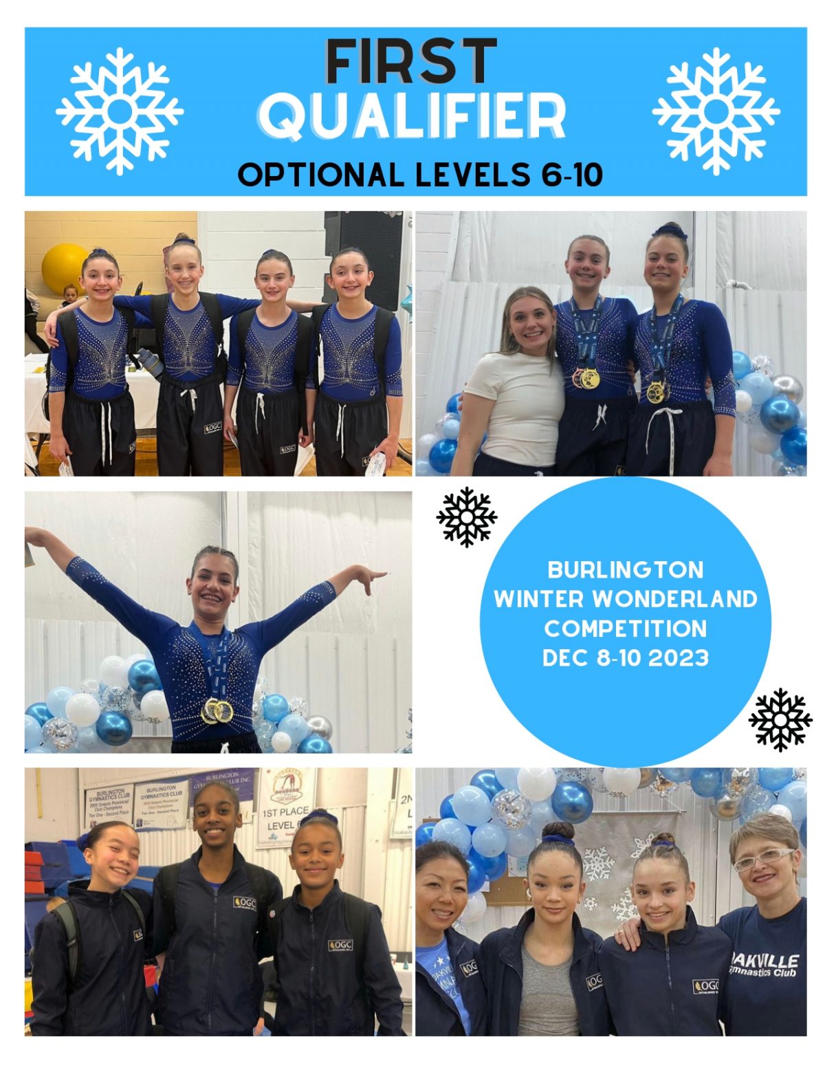 OGC WAG Athletes are off to a great start! First Qualifier for Optional ...